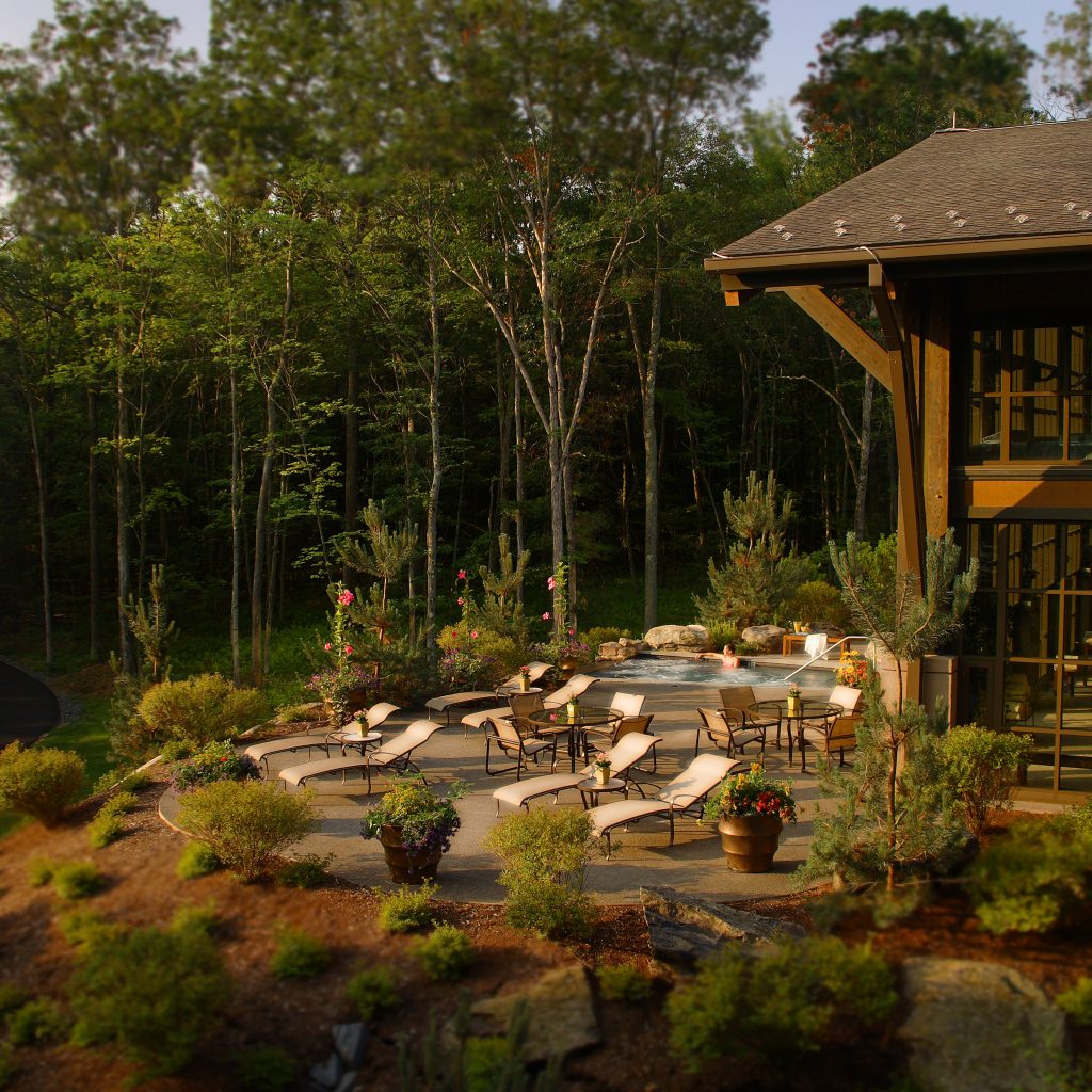 the lodge back patio - Fresh Cup