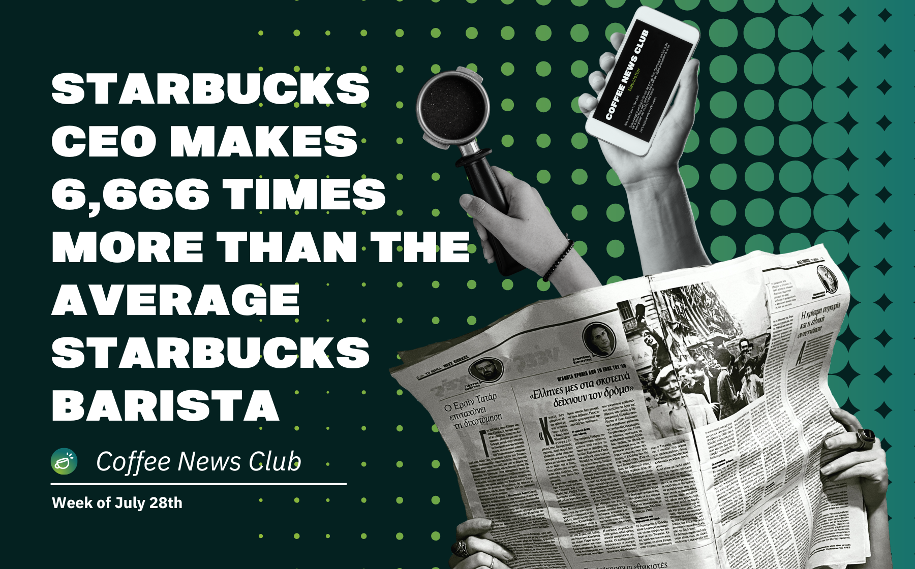 Coffee News Club: Week of July 28th